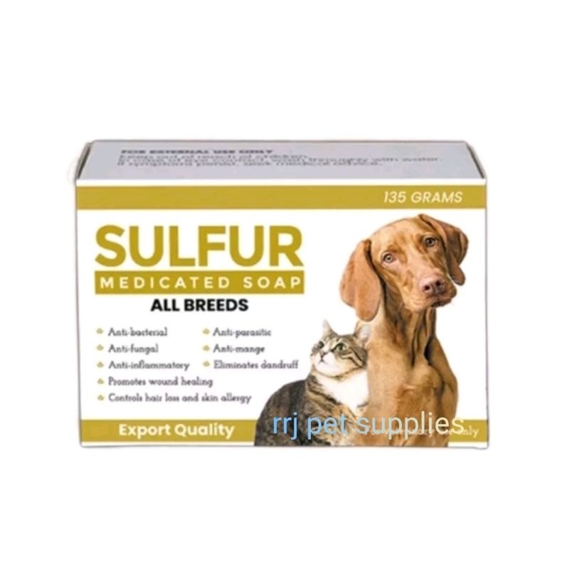Sulfur Soap for Dog and Cat|135g A Medicated Soap for Pet | Shopee ...