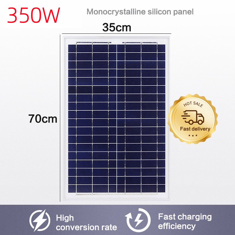 350 watts Solar Panel 18Volt Pv Solar Module Cell Panel generator set ...
