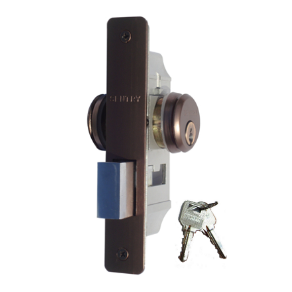SENTRY S5073 ALUMINUM SWING DOOR NARROW STILE MORTISE LOCK DOUBLE ...