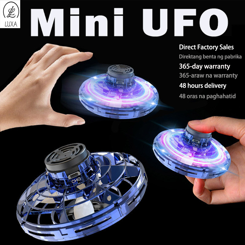 LUXA Newest Fidget Toy - Flynova Boomerang Mini UFO Drone Spinning Top | Shopee Philippines