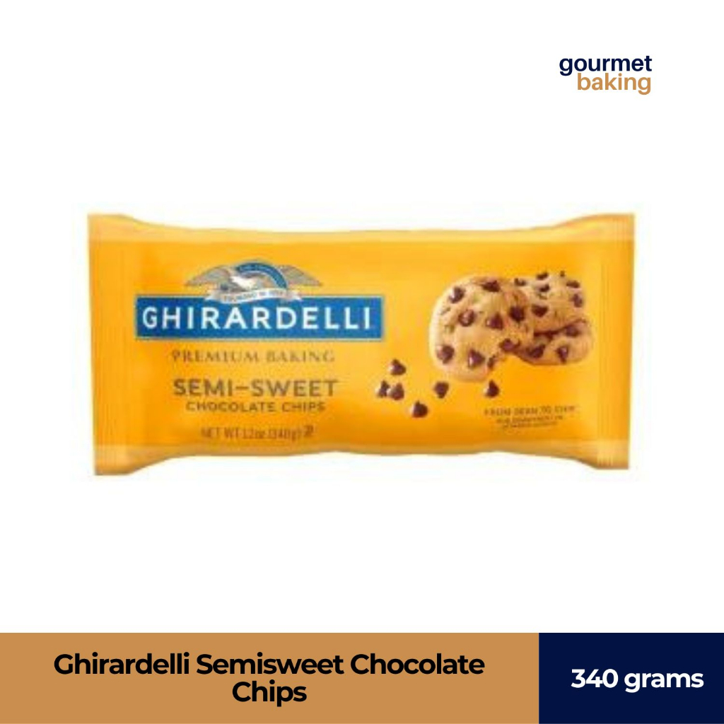 Ghirardelli Semisweet Chocolate Chips (340 grams) | Shopee Philippines