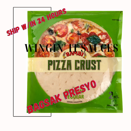 HALAL CERTIFIED! Bambi PIZZA CRUST - MEDIUM REGULAR 7 inches - 280 ...