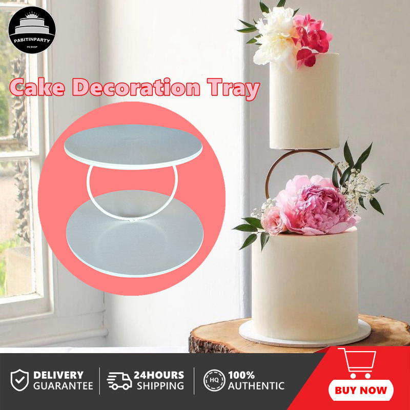 Cake Spacer Separator Cake Decoration Baking Decoration Metal Tray Cake ...