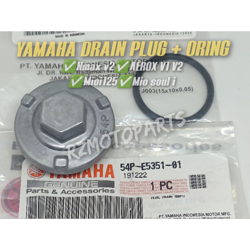 DRAIN PLUG YAMAHA (Nmax v2,Aerox v1 V2,Mio i125,Mio soul i125 | Shopee Philippines