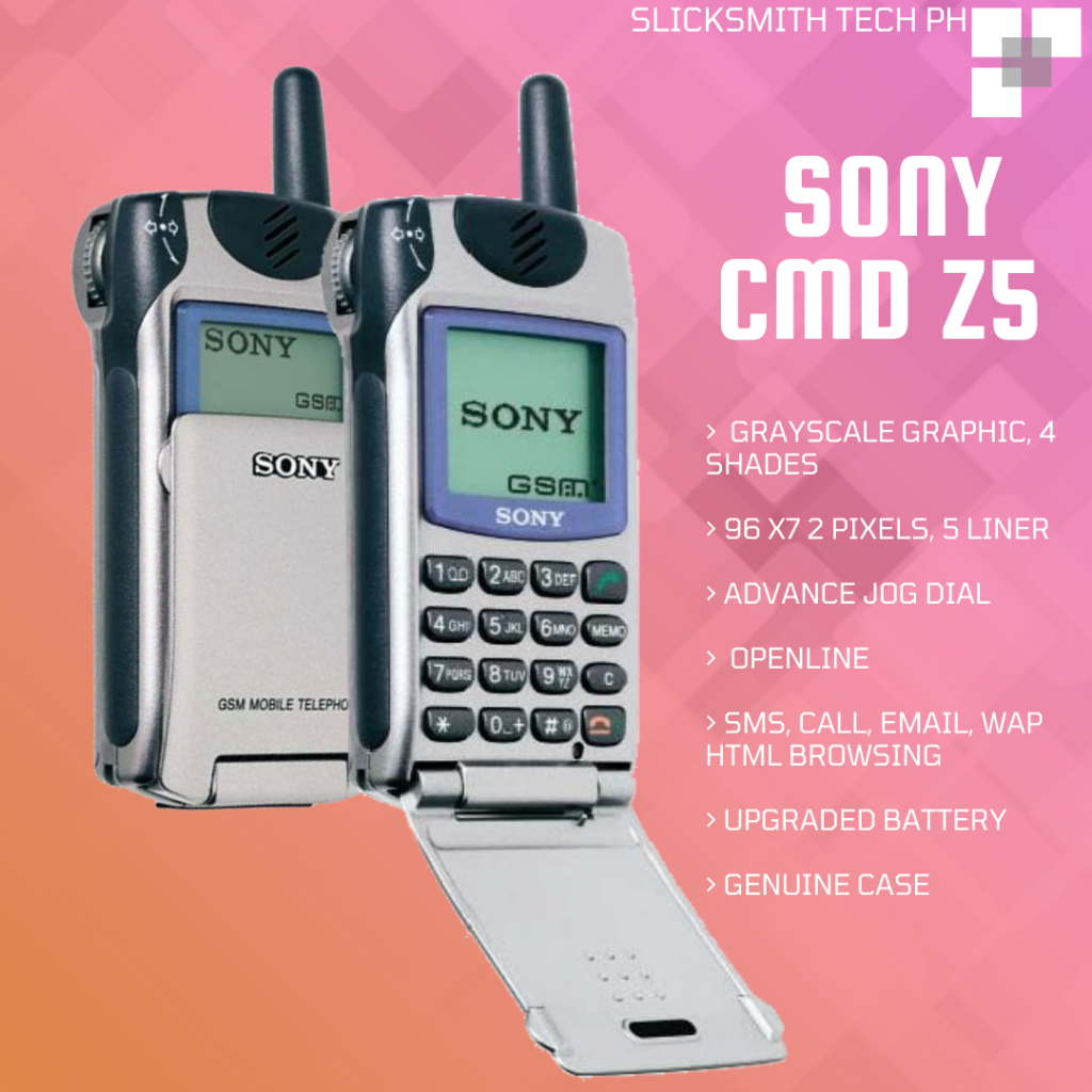Original Sony CMD Z5 Openline | Rare Vintage Phone | Shopee Philippines