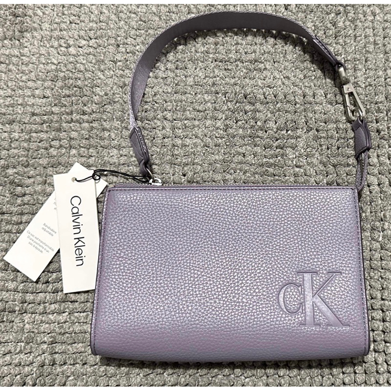 Brand New Authentic CK Mini Camera Sling Bag / Topshop Black Leather ...