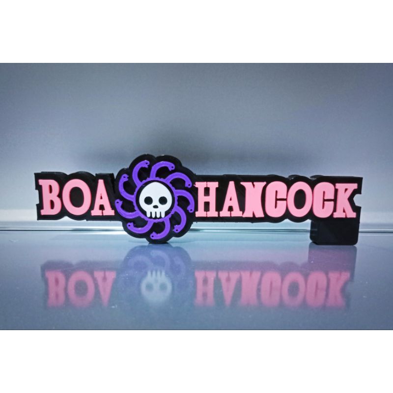 3d Printed Logo - Boa Hancock Name Display | Shopee Philippines