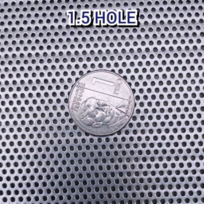 Perforated metal screen 1.5mm hole 3ft x 6ft | Shopee Philippines