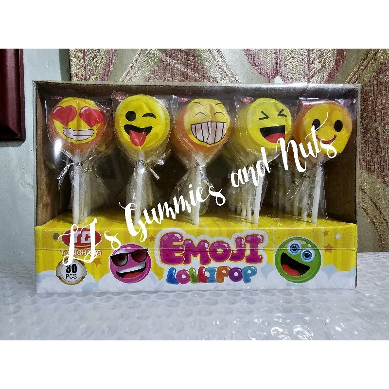 Emoji Lollipop Sold Per Jar #PangTinda #PangLootbagFiller #30pcs ...