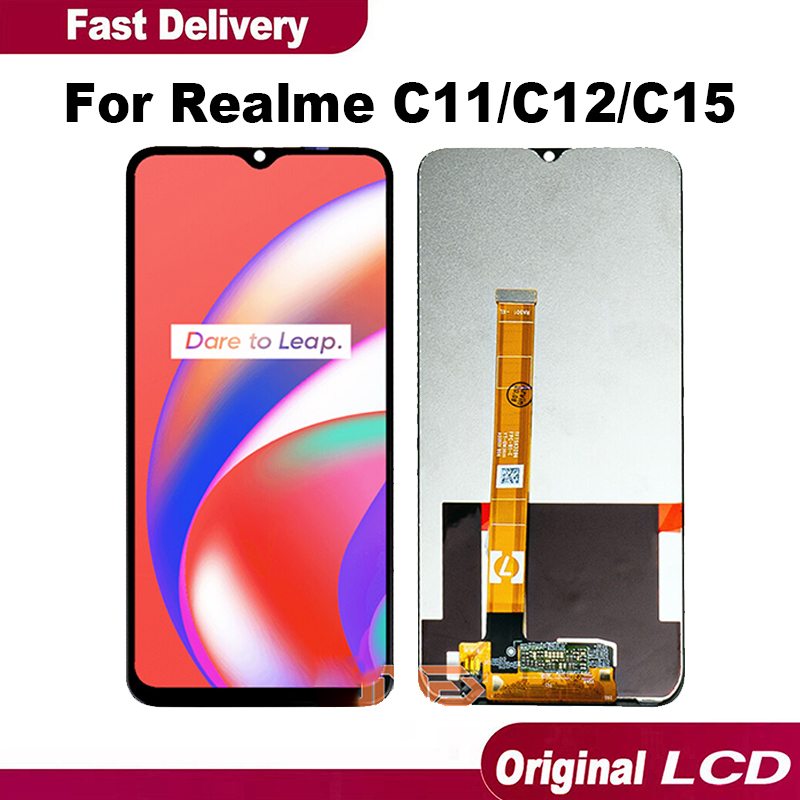 Realme C11 C12 C15 LCD Display Touch Screen Replacement | Shopee ...