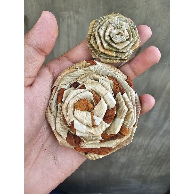 Native Fashion Pandan Flower 1 ~ 3 inch | Shopee Philippines