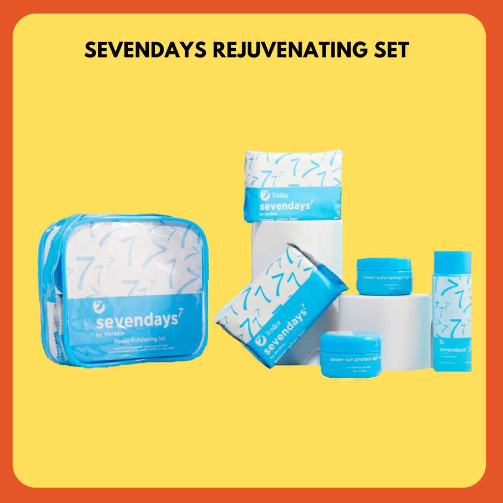SEVENDAYS SET BY HER SKIN (Intense Peeling Rejuvinating Set) | Shopee ...