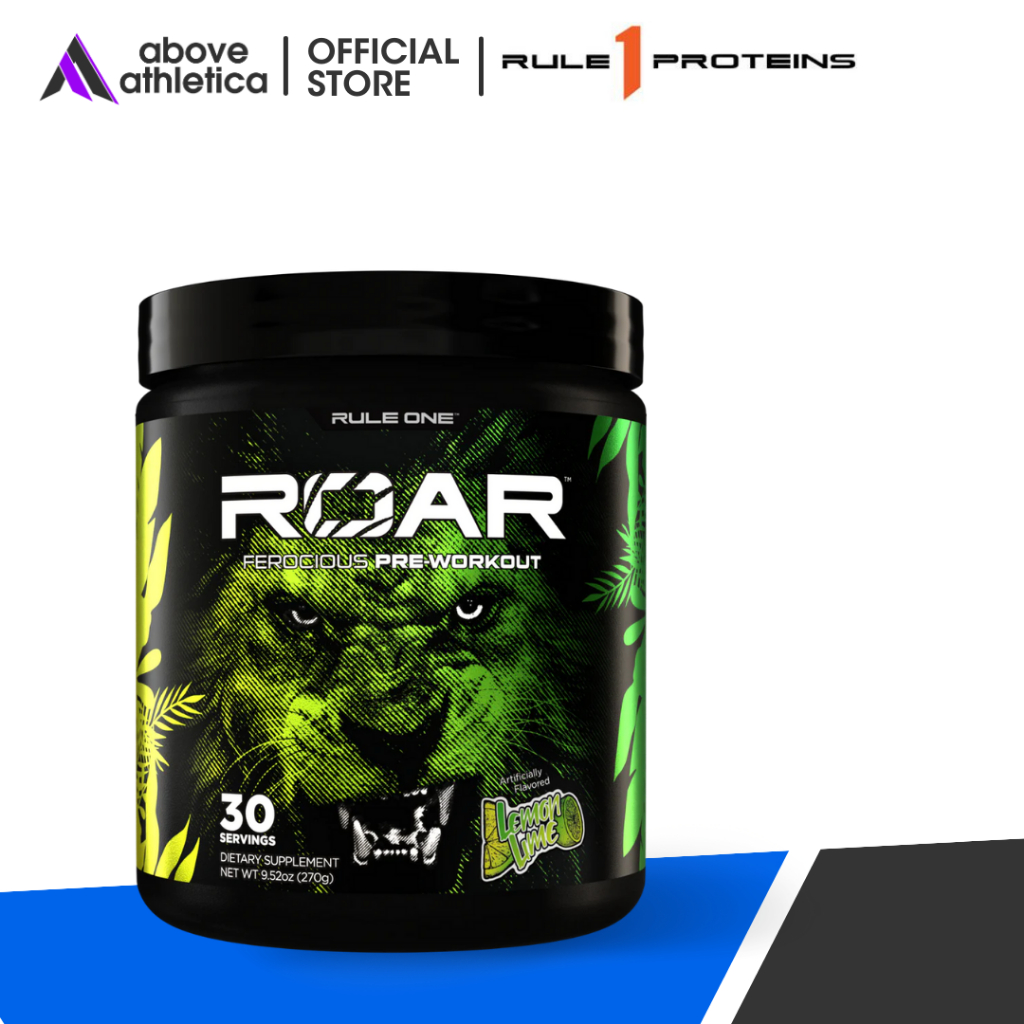 Rule One R1 Roar Ferocious Pre-Workout Powder - Citrulline, Creatine ...