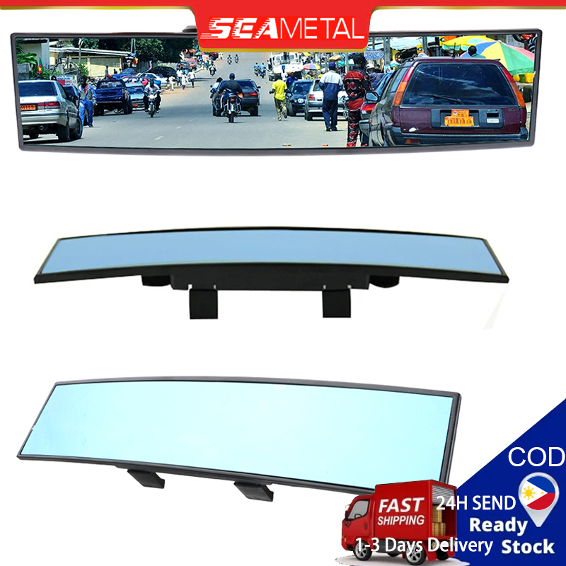 SEAMETAL Rear View Mirror for Car Interior Center Mirrors Wide Angle ...