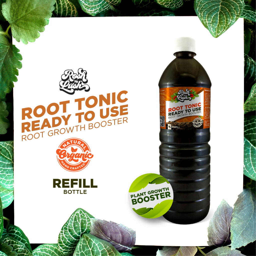 Root Tonic (Organic Plant Basal Nutrient) Ready To Use Refill | Shopee ...