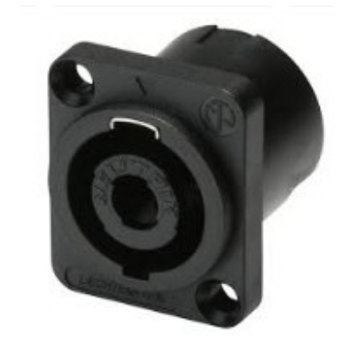 NL4MP 4 Pole Chassis Female Audio Speakon Connector | Shopee Philippines