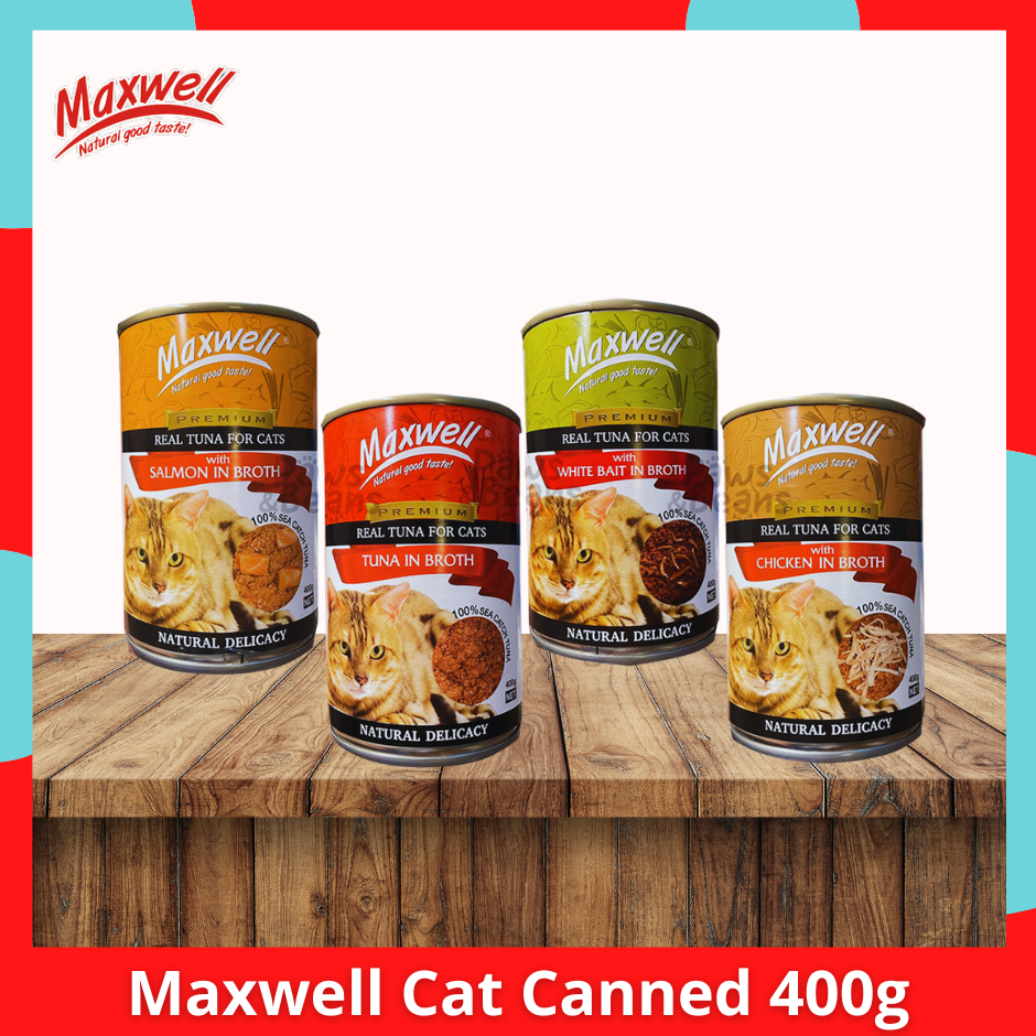 Maxwell Adult Cat Wet Food Canned 400g | Shopee Philippines