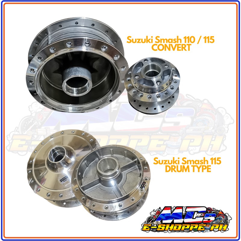 Hub Set for Smash 110 / Smash 115 (Disc / Drum Type) | Shopee Philippines