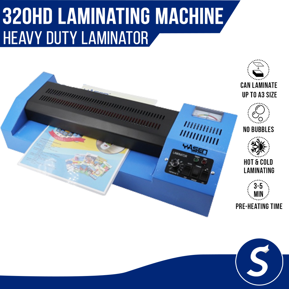 320h Laminating Machine A3 A4 Size 220v Hot Cold Reverse Laminator