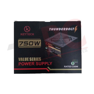 Keytech Thunderbolt 750 watts PSU | Shopee Philippines