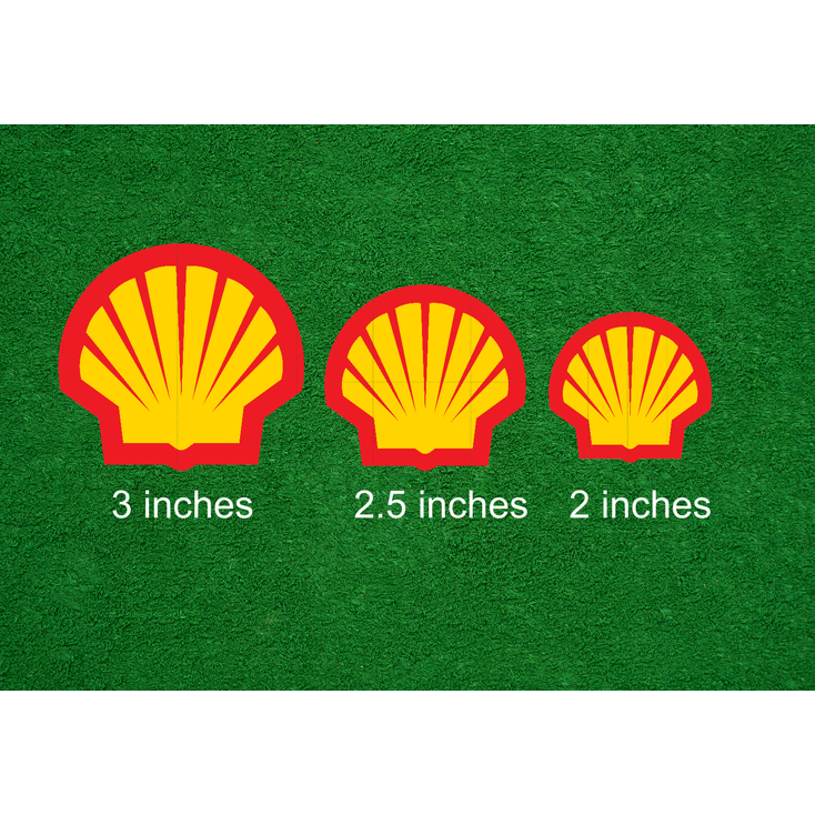 3pcs shell sticker waterproof vinyl sticker high quality laminated ...