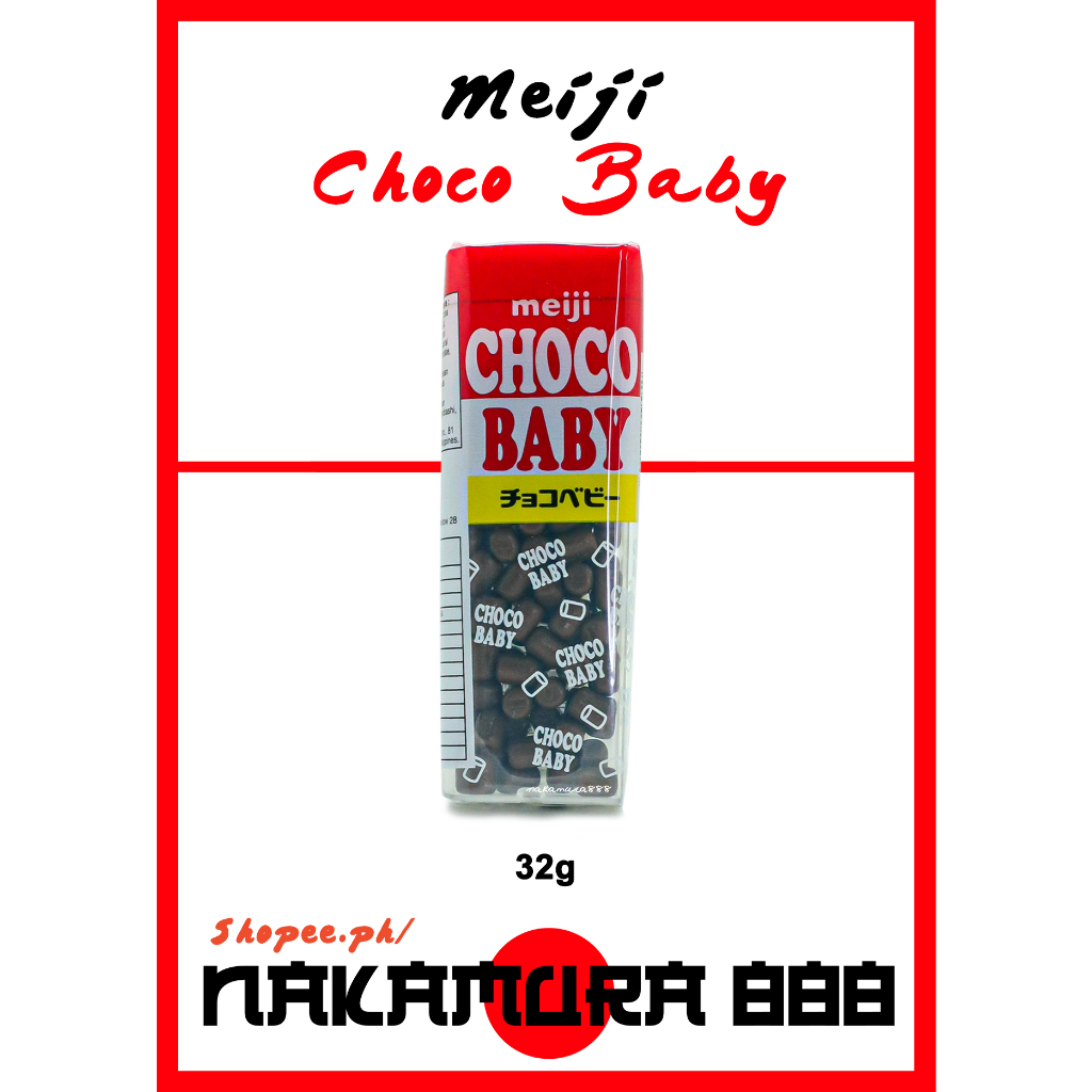 [Japan] Meiji Choco Baby - 32g | Shopee Philippines