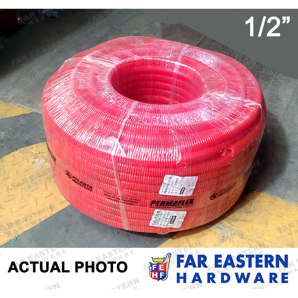 Electrical Flexible Hose PVC Pipe Corrugated Conduit 1/2" 3/4" Sold By 100Meters ATLANTA ...