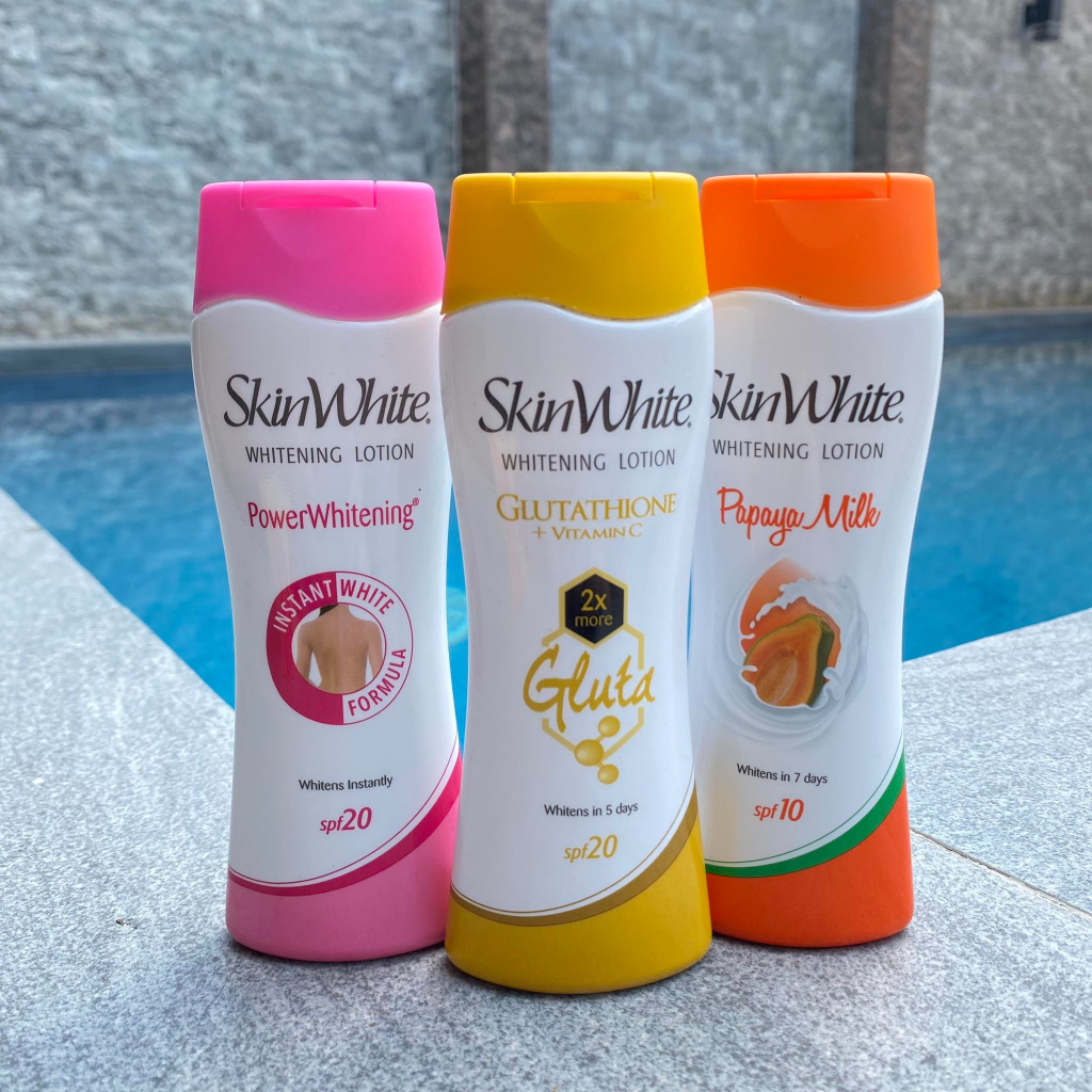 SKINWHITE Whitening Lotion PowerWhitening SPF20 (100mL) | Shopee ...