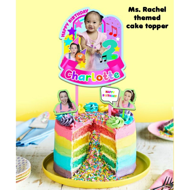 Ms. Rachel themed topper | Shopee Philippines