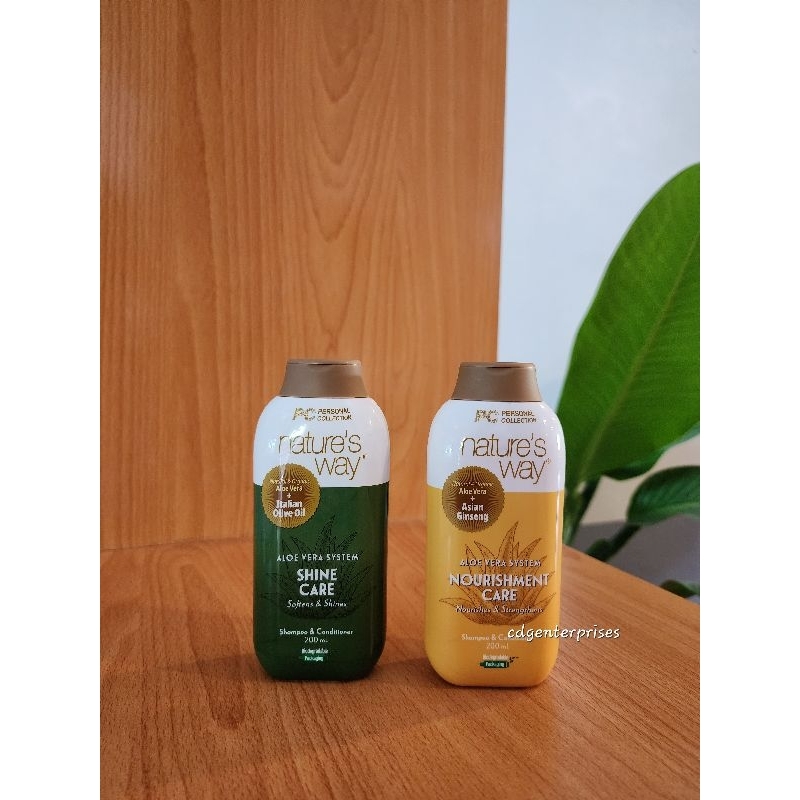 PC Nature's Way Shampoo and Conditioner 180mL | Shopee Philippines