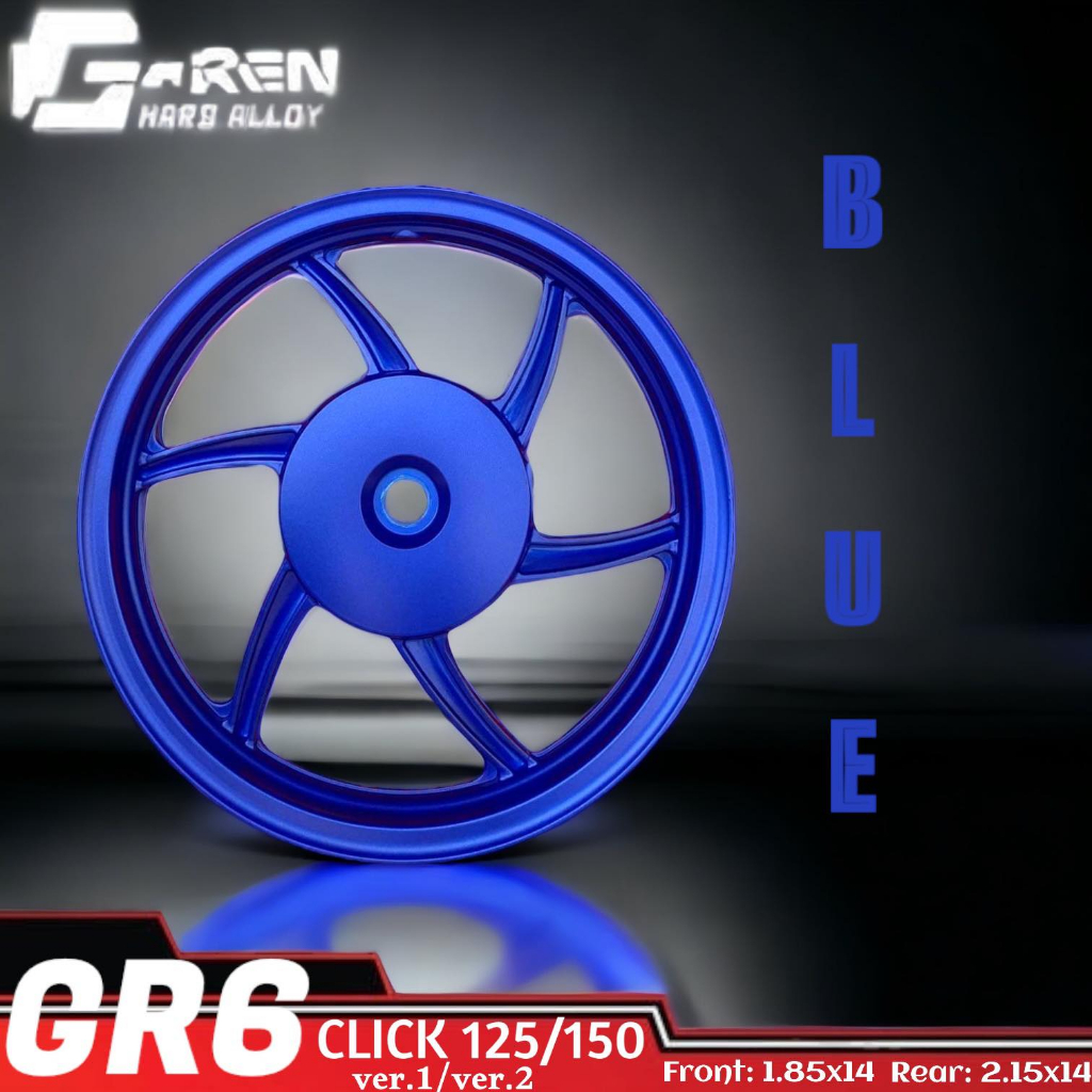 G-ren MAGS CLICK 125 / click 150 BY 14 6 SPOKES | Shopee Philippines