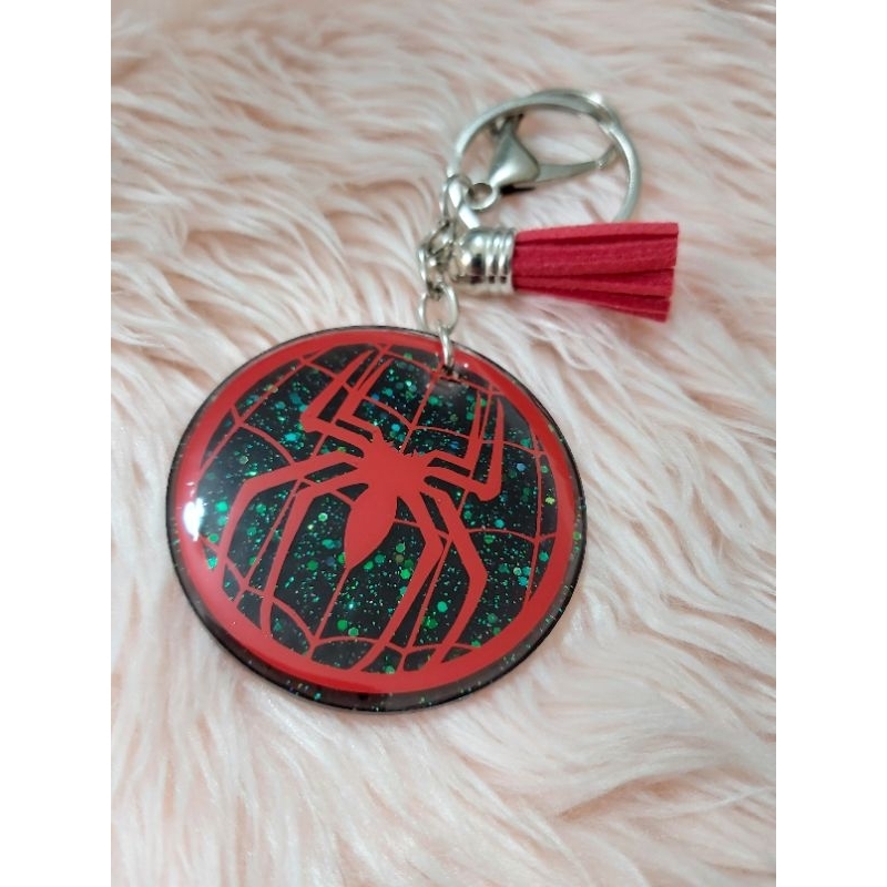 Spider man acrylic keychain | Shopee Philippines