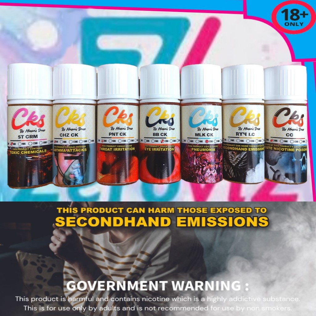 CKS BY MASON'S DROP 100ML 50VG/50PG FREEBASE | Shopee Philippines