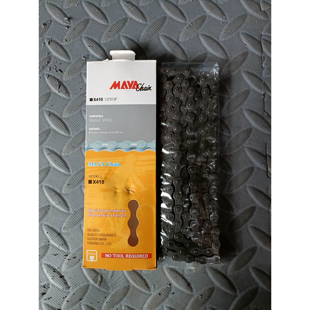 MAYA CHAIN SINGLE / 6,7,8 SPEED TAIWAN TECHNOLOGY (FOR BMX, FIXIE, LADY ...