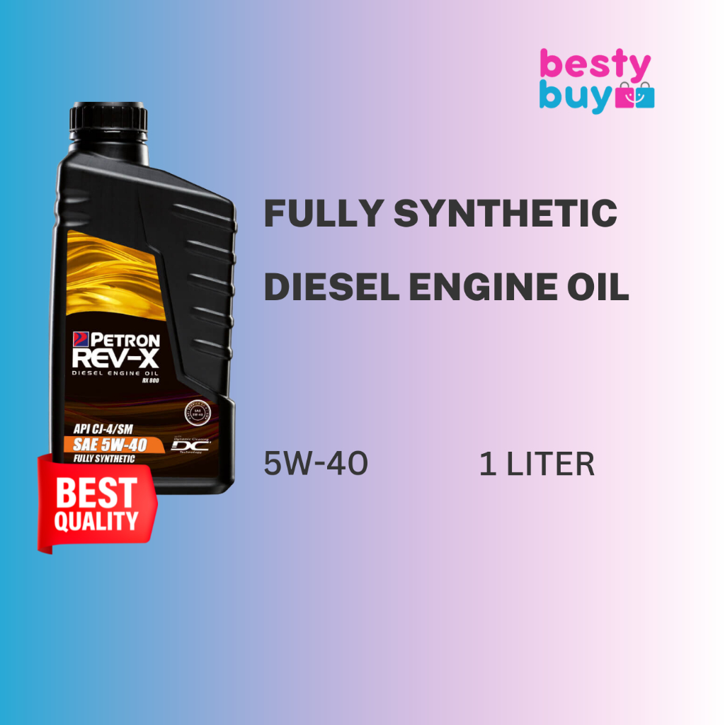 Petron Rev-X RX800 Fully Synthetic Diesel Engine Oil SAE 5W-40 | Shopee ...