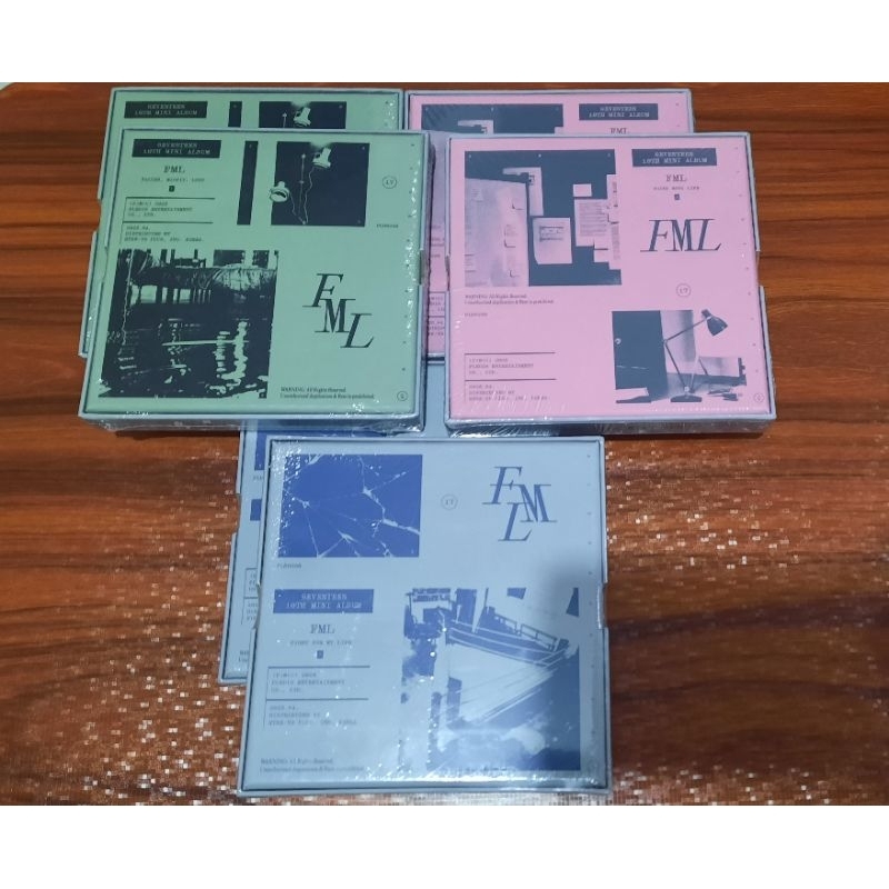 SVT Seventeen - FML Regular Version Sealed Onhand Album (A, B, & C Ver ...