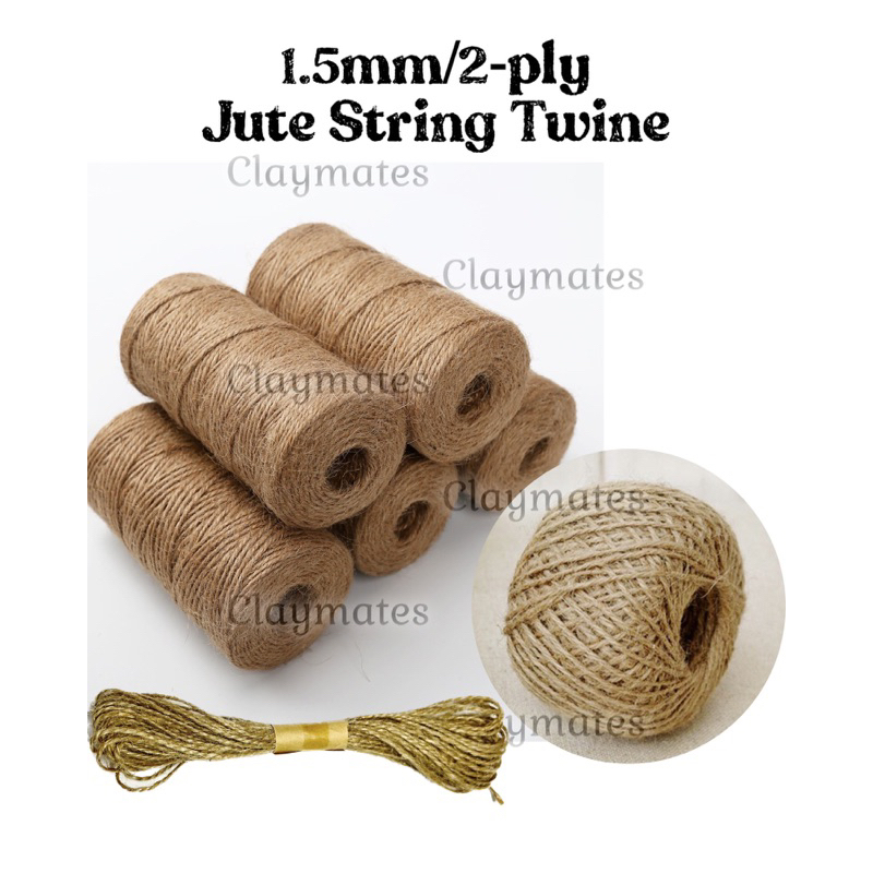Jute String Twine (2ply x 1.5mm) | Shopee Philippines