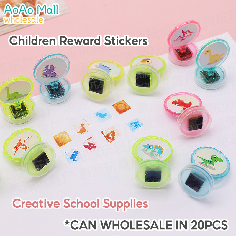 Cartoon Stamps Children Toy Stamps Cute Seal Scrapbooking DIY Painting ...