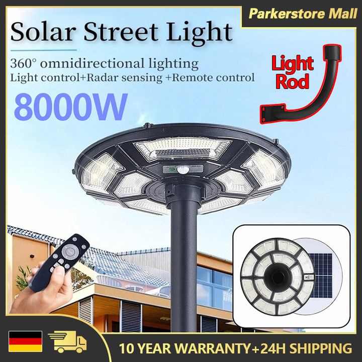 BUY 1 TAKE 1 UFO Solar Light IP67 Outdoor Waterproof Motion Sensor Round Solar Street Light ...