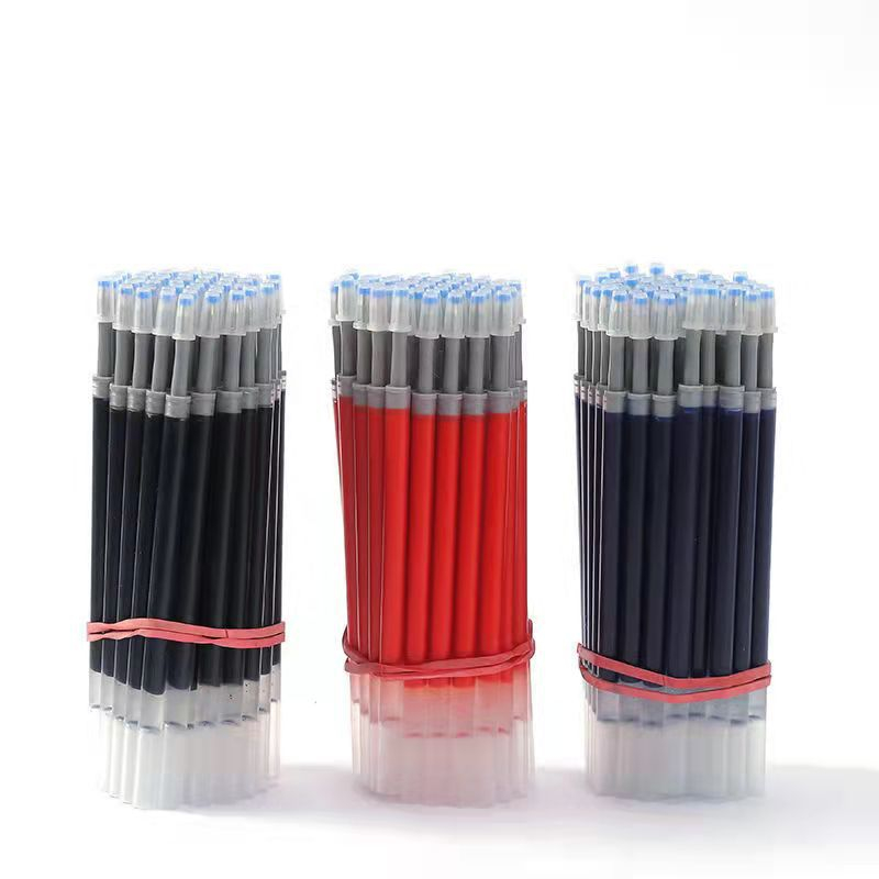 20PCS Gel Pen Refill 0.5mm Neutral Pen Quick-dry Refill Black Blue Red ...