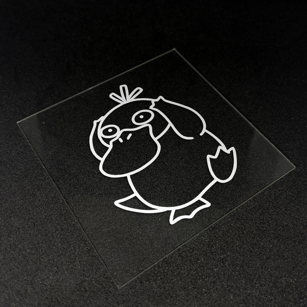 Pokemon Psyduck WATERPROOF Vinyl Decal Sticker for Cars, Laptops ...
