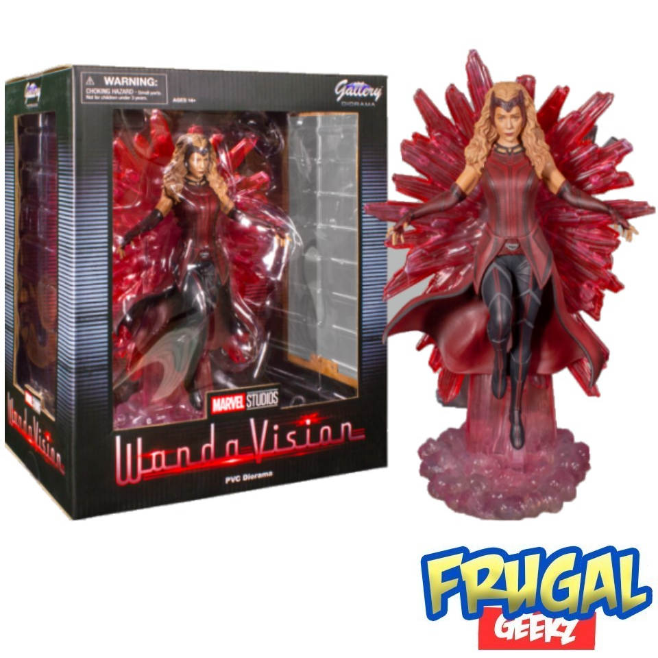 WandaVision - Scarlet Witch Marvel Gallery 10” PVC Diorama Statue ...