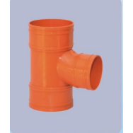 Bo PIPE PVC Orange Fittings【 3” 4” 】Tee Wye P-trap For PVC Pipes ...