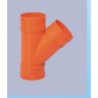 Bo PIPE PVC Orange Fittings【 3” 4” 】Tee Wye P-trap For PVC Pipes ...