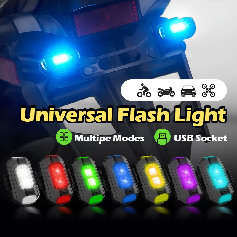 LED Anti-collision Warning Light Motorcycle Warning Light Drone ...