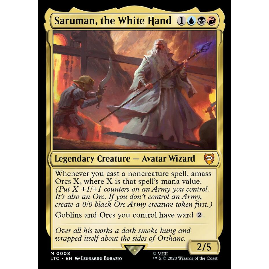 Saruman, the White Hand - Commander: The Lord of the Rings: Tales of ...
