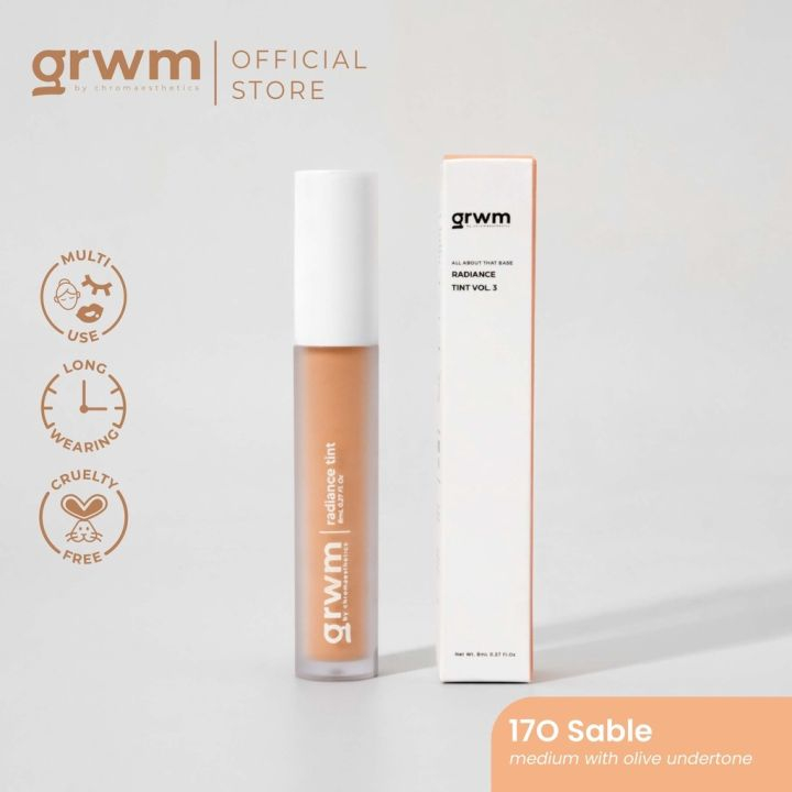 GRWM Cosmetics Radiance Tint Multiuse Base // GRWM Color Corrector ...