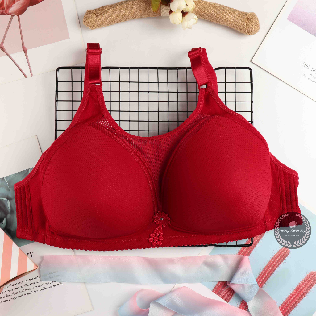 Sunny Cup C Nonwire Bra Size: 38-52C #152 | Shopee Philippines