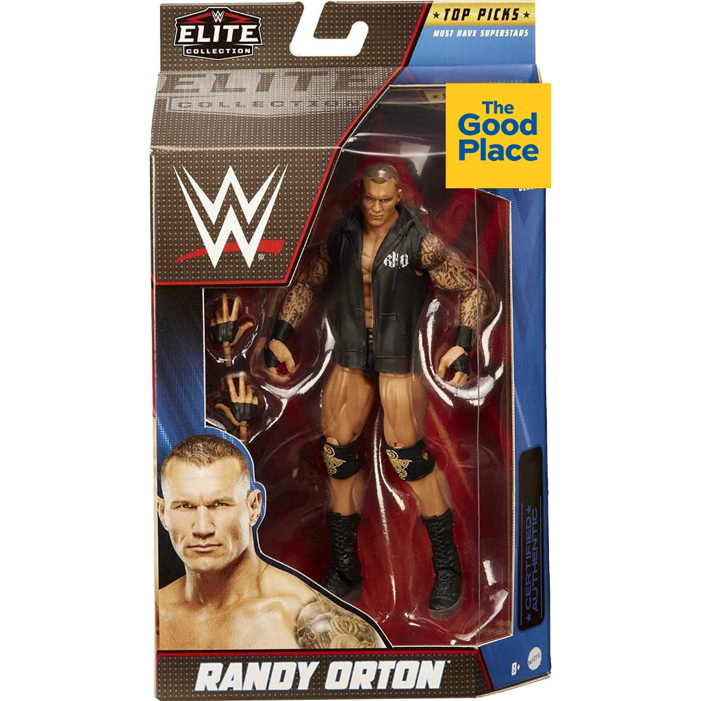 MATTEL WWE Elite Collection Top Picks Randy Orton Figure With ...