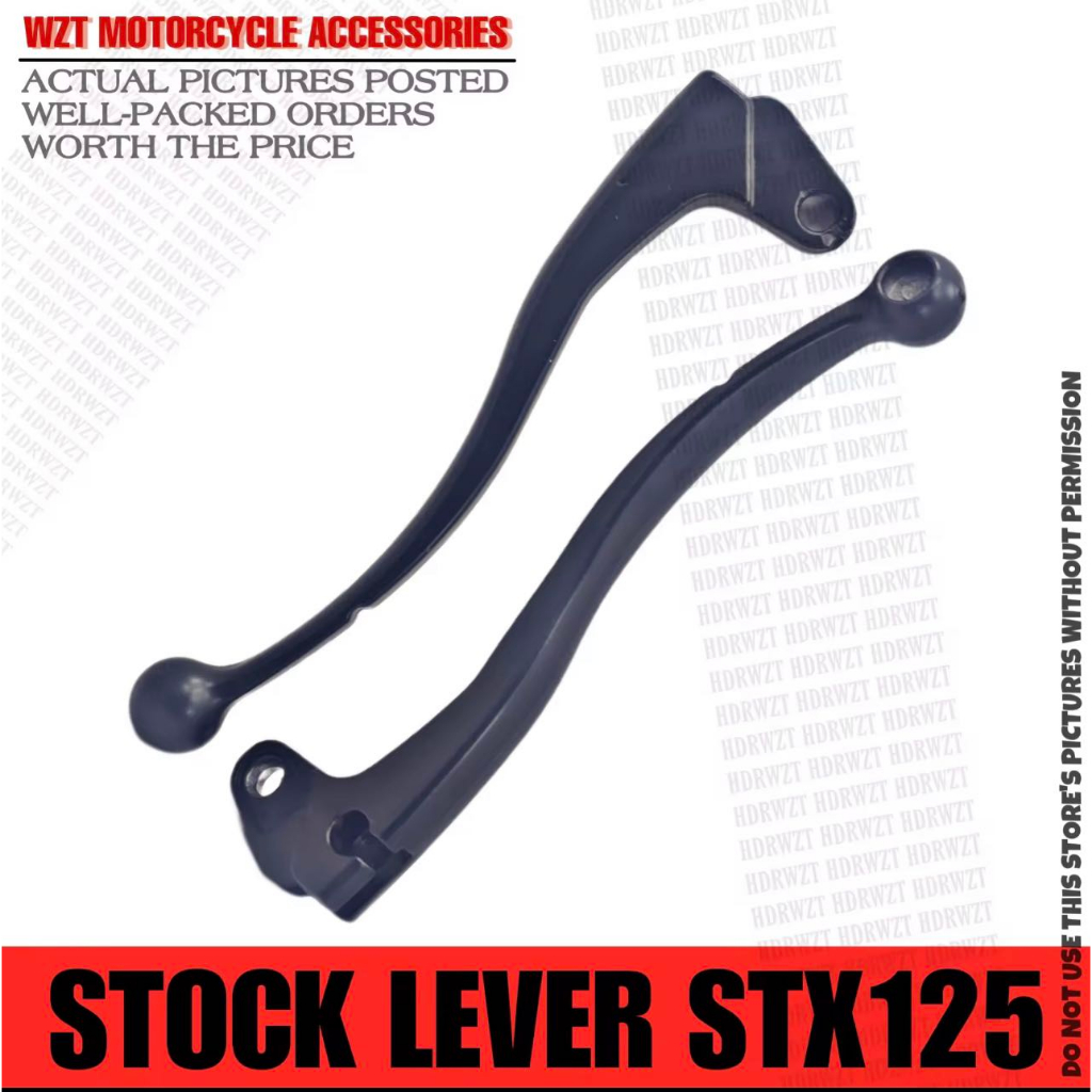 WZT YAMAHA STX125 / YTX 125 LEFT & RIGHT BRAKE AND CLUTCH STOCK LEVER ...